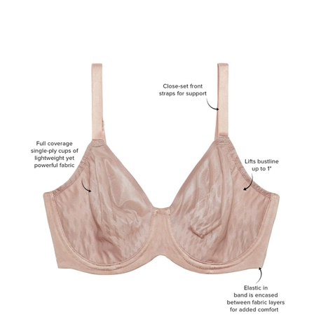 Wacoal Elevated Allure UW Bust Lift Bra 855336 - Confidentially Yours
